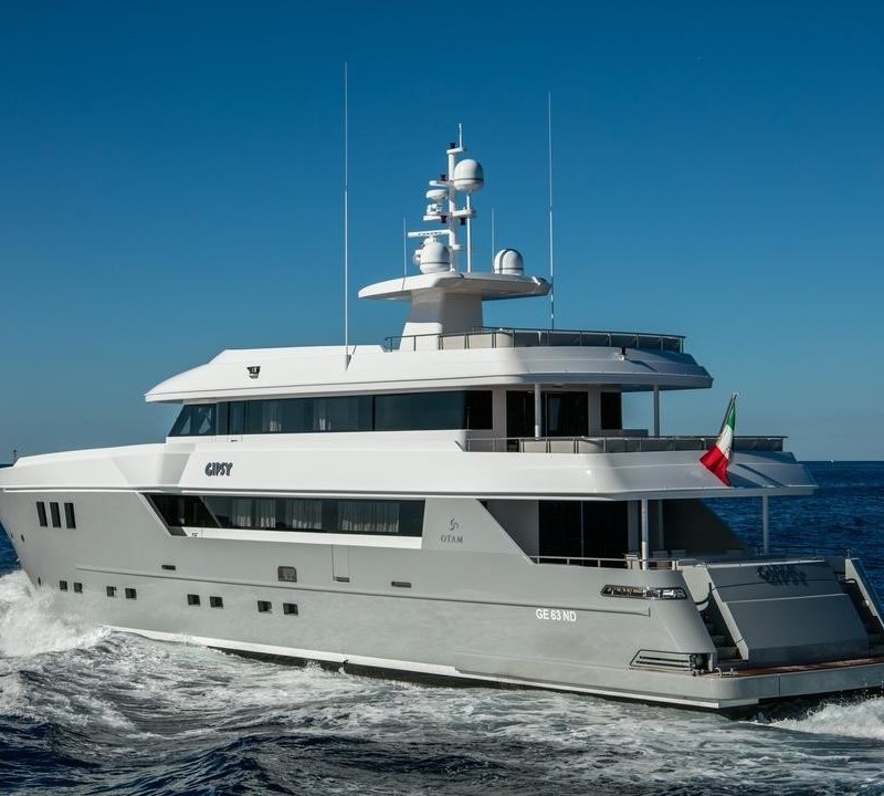 Yacht GIPSY, an Otam SD35 Superyacht | CHARTERWORLD Luxury Superyacht ...